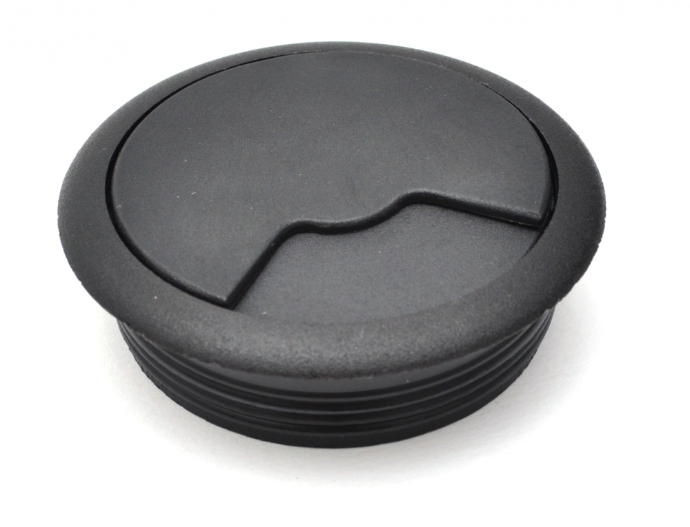 Desk Cable Grommet Insert 60mm Plastic - solmer.co.uk